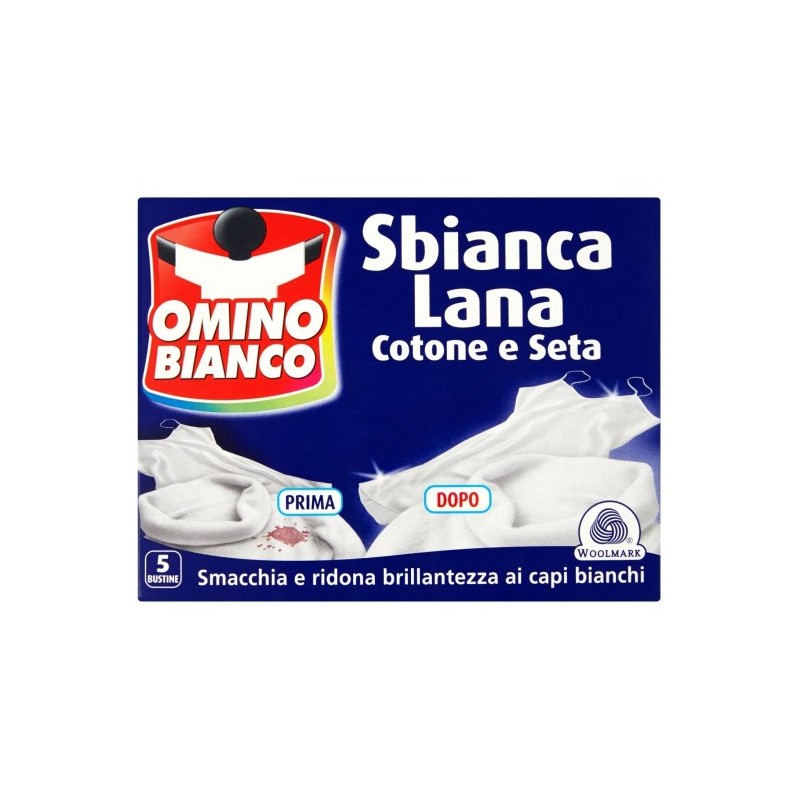 OMINO BIANCO SBIANCA LANA 5 BUSTINE